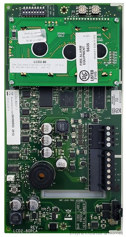 Notifier LCD2-80 Annunciator