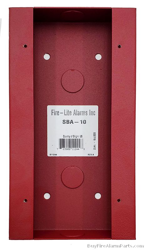 Fire-Lite SBA-10 Surface Backbox