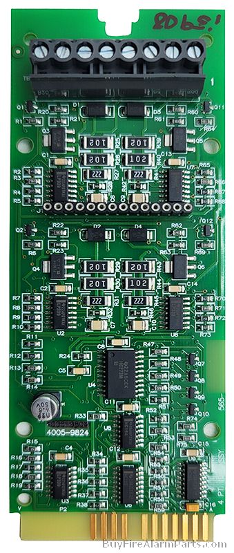 Simplex 4005-9824 4 Point Zone Card