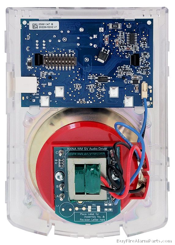 Simplex 49SV-APPLW TrueAlert ES Wall Mount Speaker S/V appliance