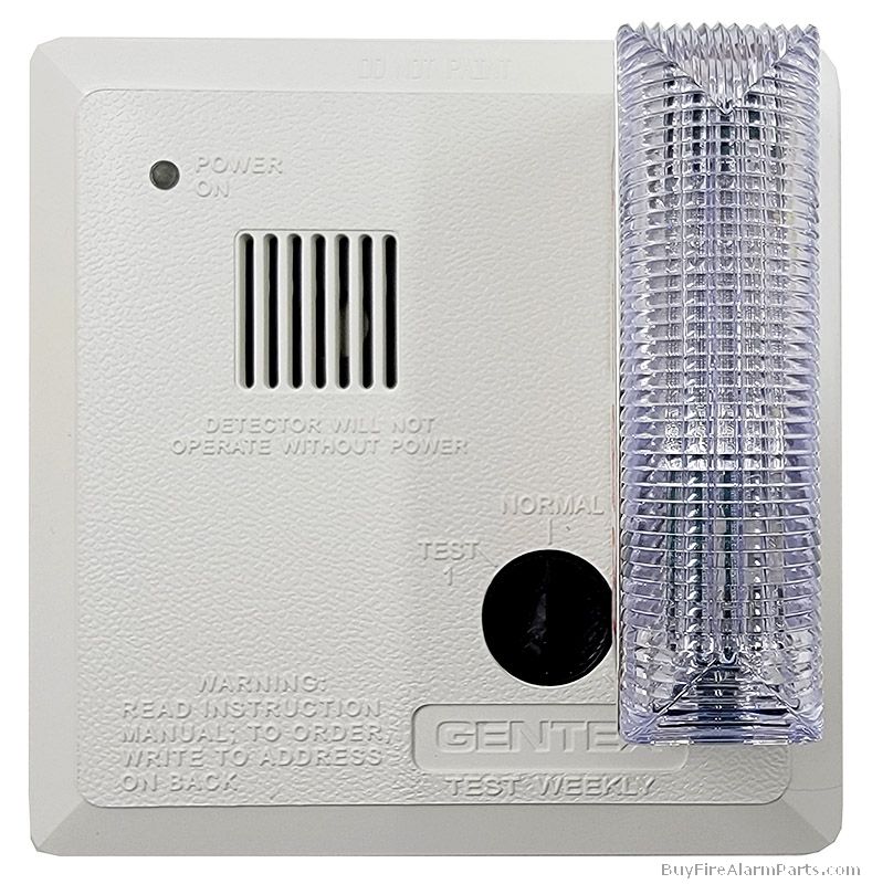Gentex 7139CS-W Photoelectric Smoke Alarm w/ Strobe (White)