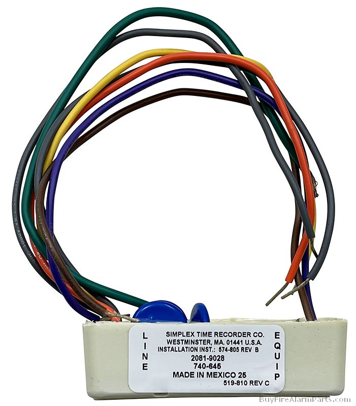 Simplex 2081-9028 Isolated Loop Circuit (Surge) Protector