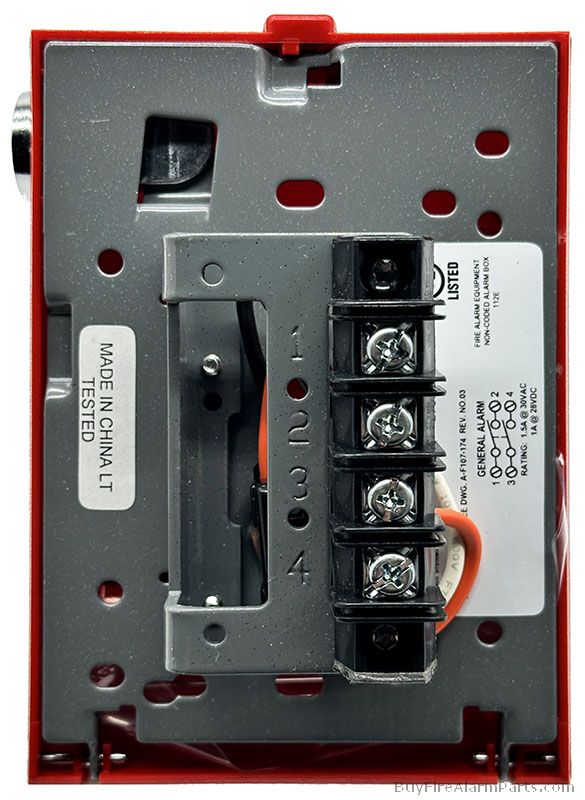 Edwards EST 276B-1320 Manual Pull Station (Single Action)