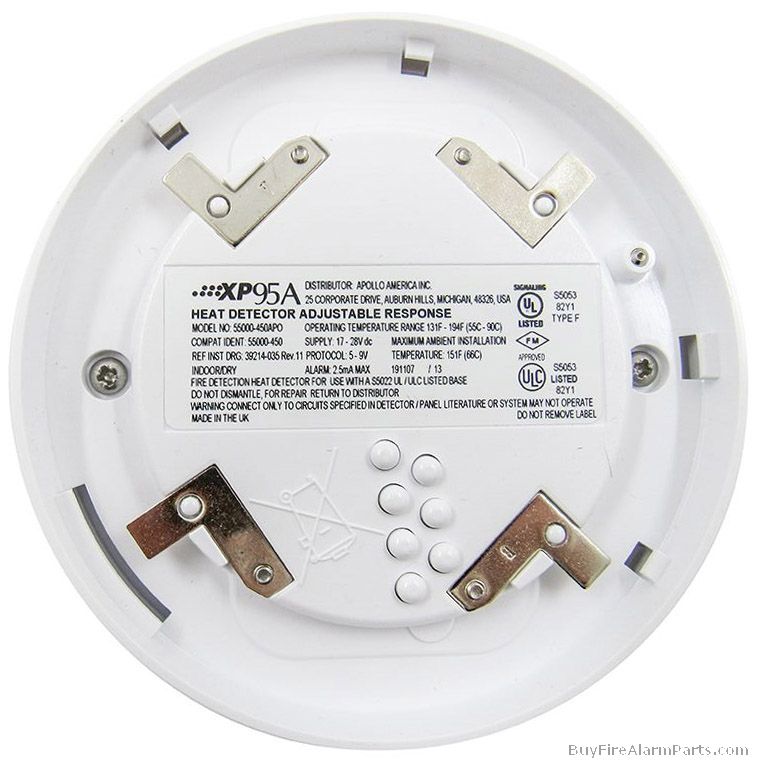 Apollo XP95A Heat Detector