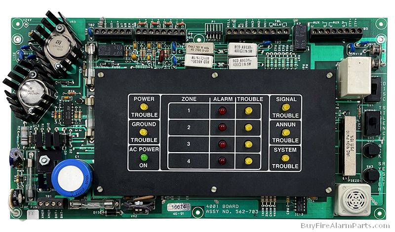 Simplex 4001-9403 CPU Replacement Board for the 4001 (562-703)