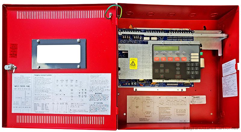 Simplex 4006-9101 LifeAlarm Fire Alarm Control Panel (5-Zone FACP + DACT)