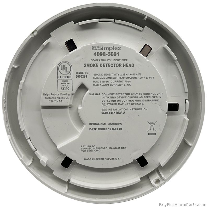 Simplex 4098-5601 Photoelectric Smoke Detector