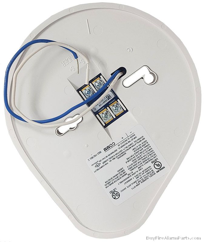 Simplex 4098-9773 TrueAlarm CO Sensor Base with 520 Hz Sounder