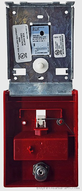 Simplex 4099-9021 Addressable Manual Pull Station (Single Action)