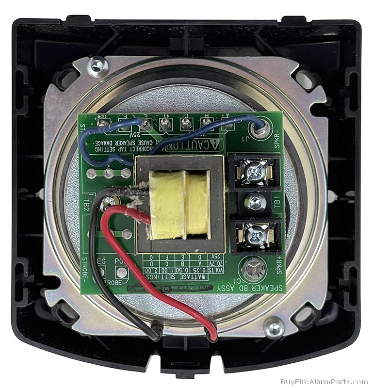 Simplex 4902-9717 TrueAlert Wall Mount Fire Alarm Speaker (White)