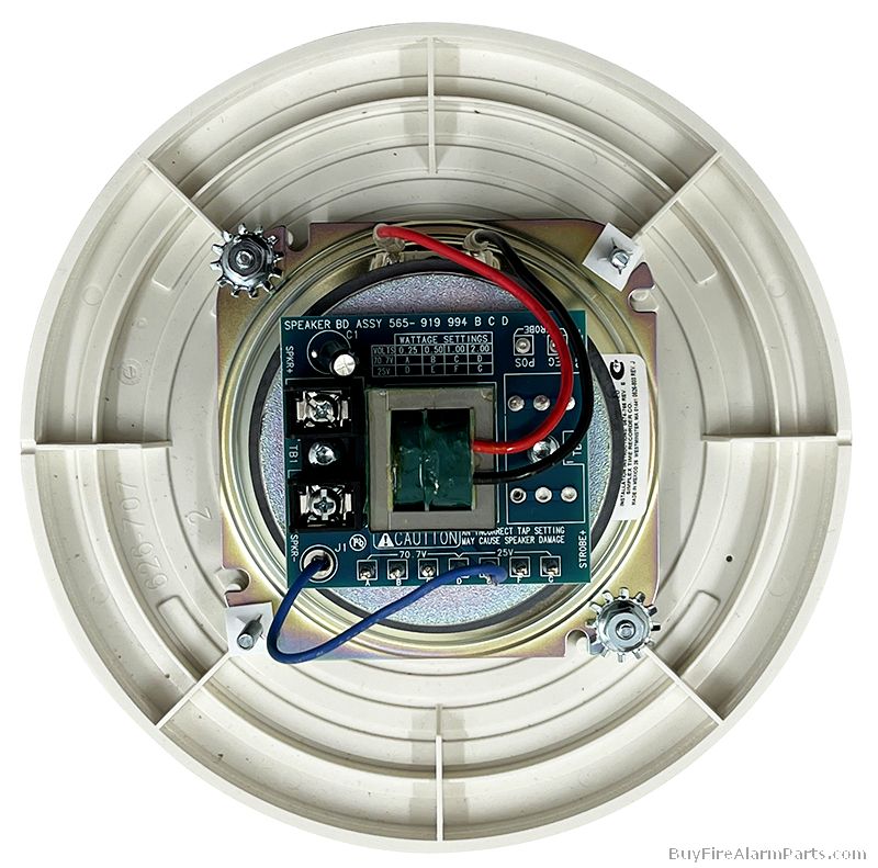 Simplex 4902-9721 Round Speaker (White)