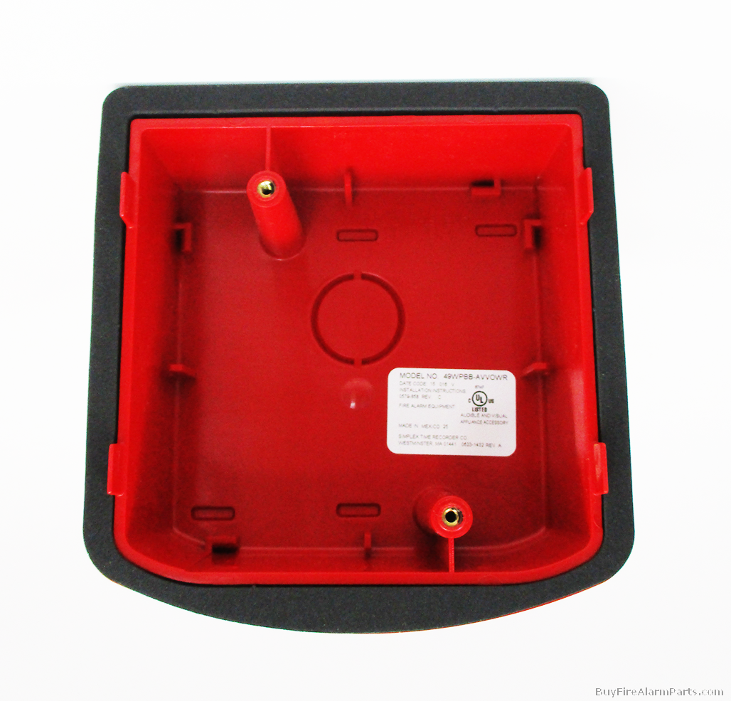 Simplex 49WPBB-AVVOWR Weatherproof Mounting Box