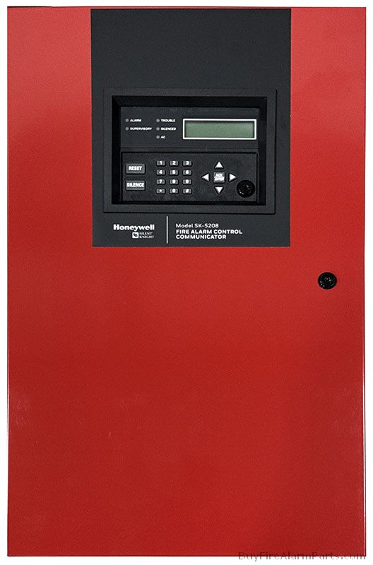 Silent Knight SK-5208 (10-Zone FACP) with Cabinet