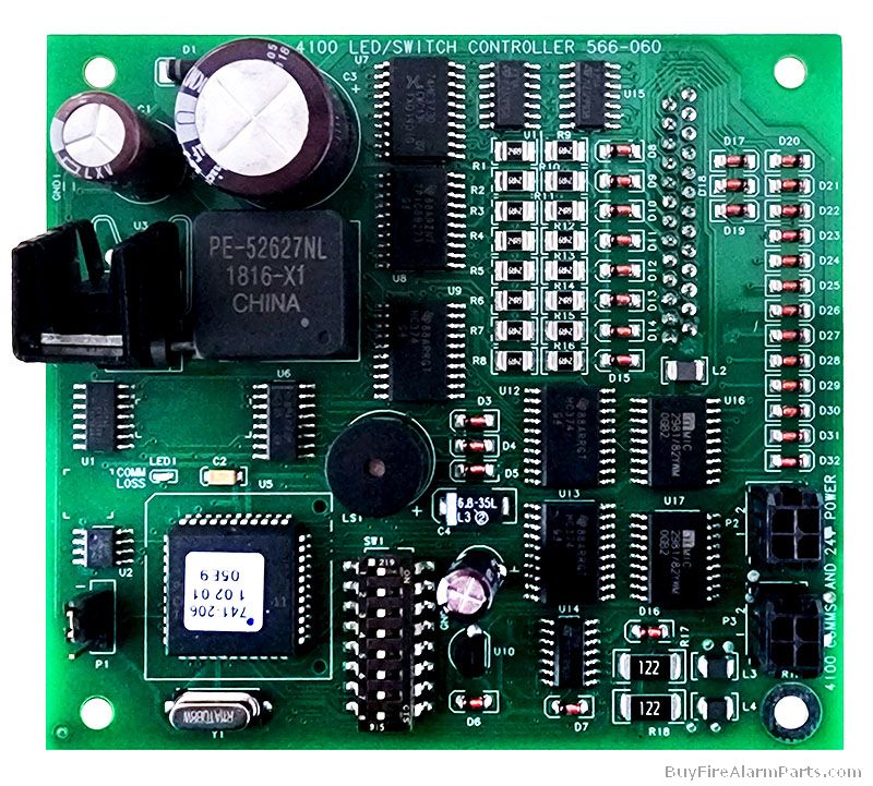 Simplex 4100-1289 (566-060) LED/Switch Controller Board