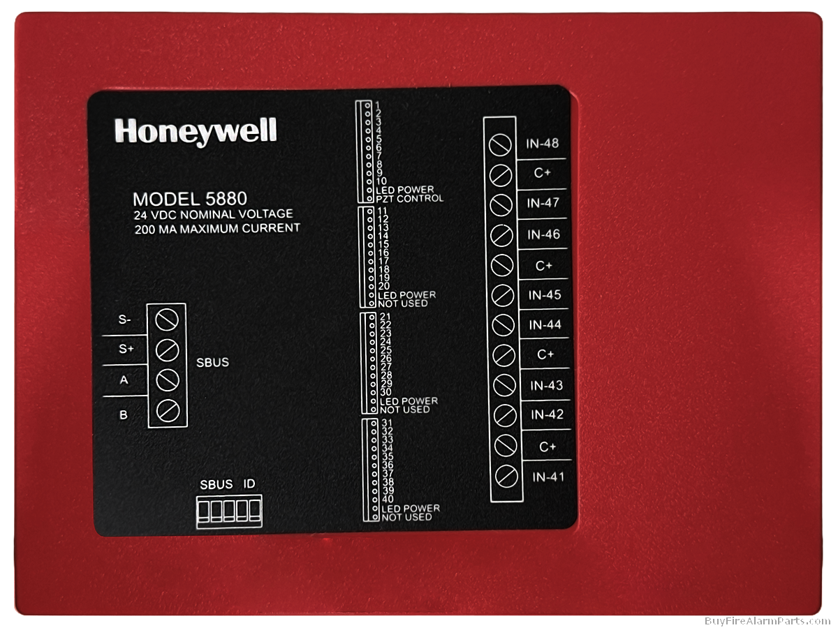 Silent Knight 5880 (LED Input/Output Module) RED