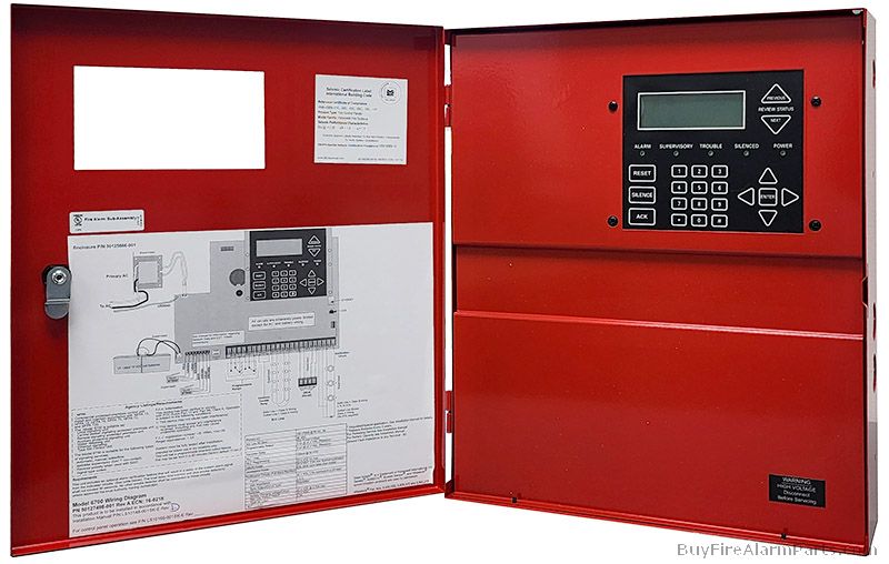 Silent Knight 6700 (Intelligent FACP) in Cabinet