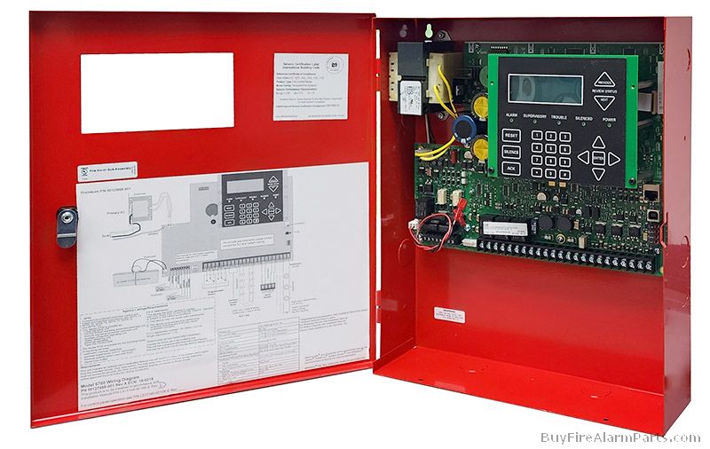 Silent Knight 6700 (Intelligent FACP) in Cabinet
