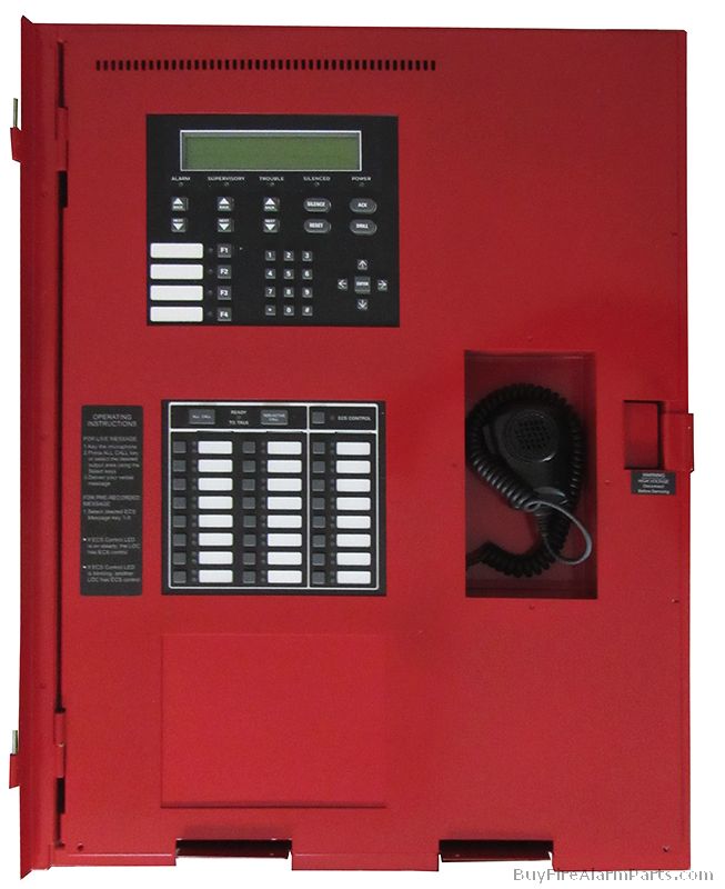 Silent Knight 6820EVS Intelligent FACP with Emergency Voice System