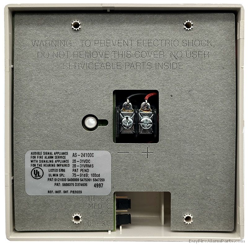 Wheelock AS-24100C-FW