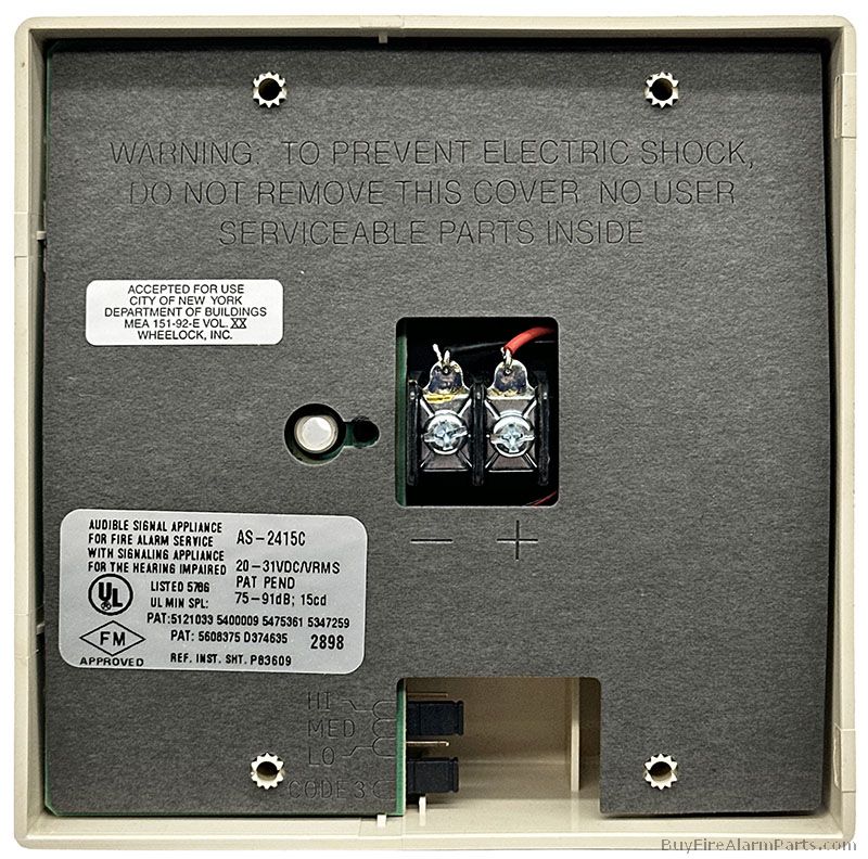 Wheelock AS-2415C-FW