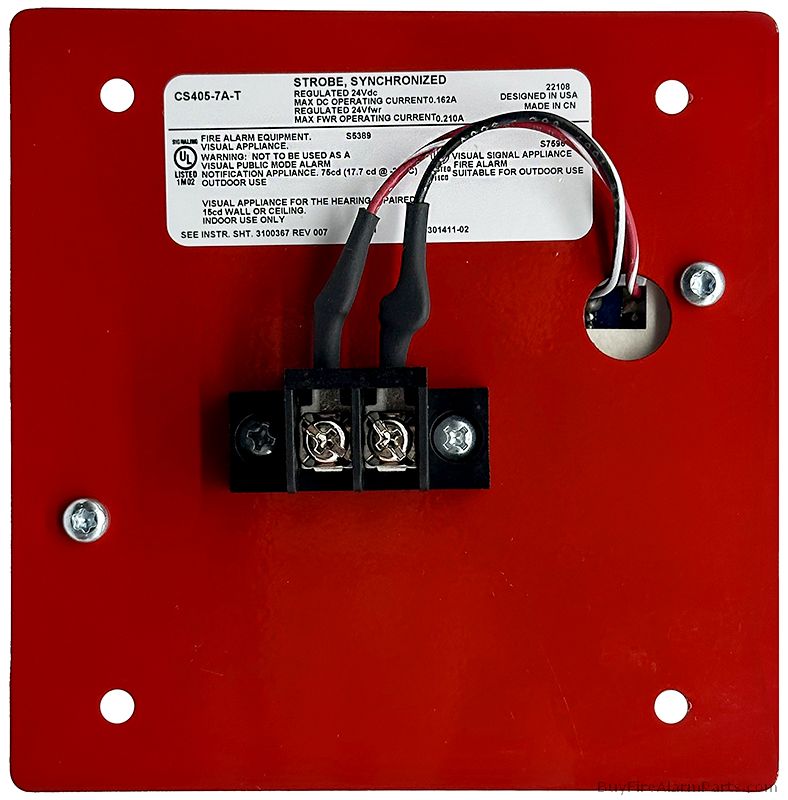 Edwards EST CS405-7A-T Weatherproof Strobe