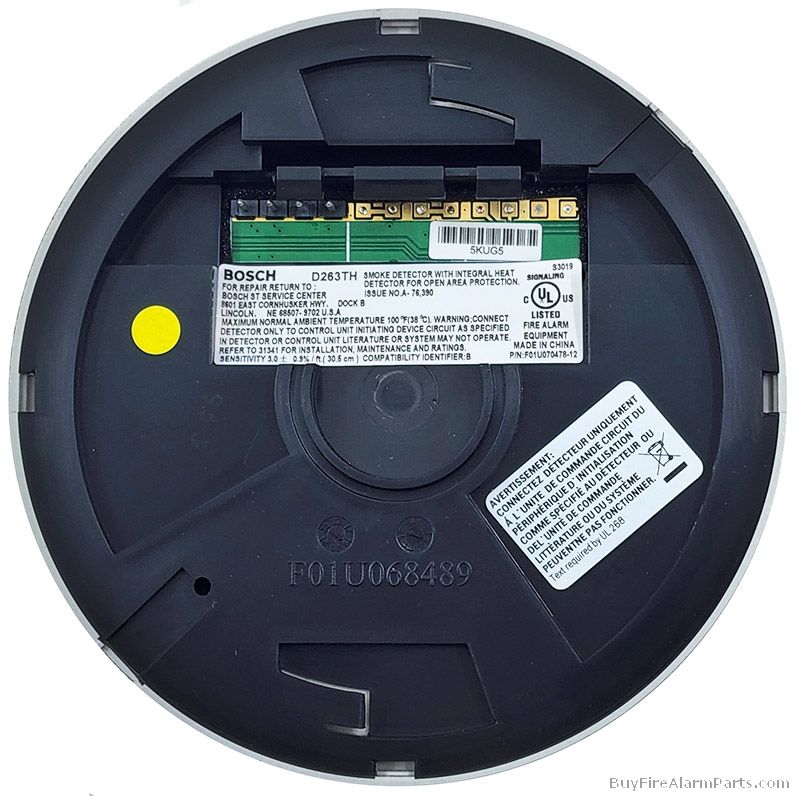 Bosch D263TH Two‑Wire Smoke/Heat Detector