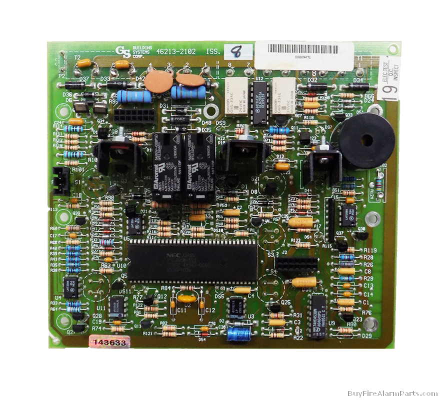 Edwards EST 2400 Series Main Board Controller Assembly 46213-2102