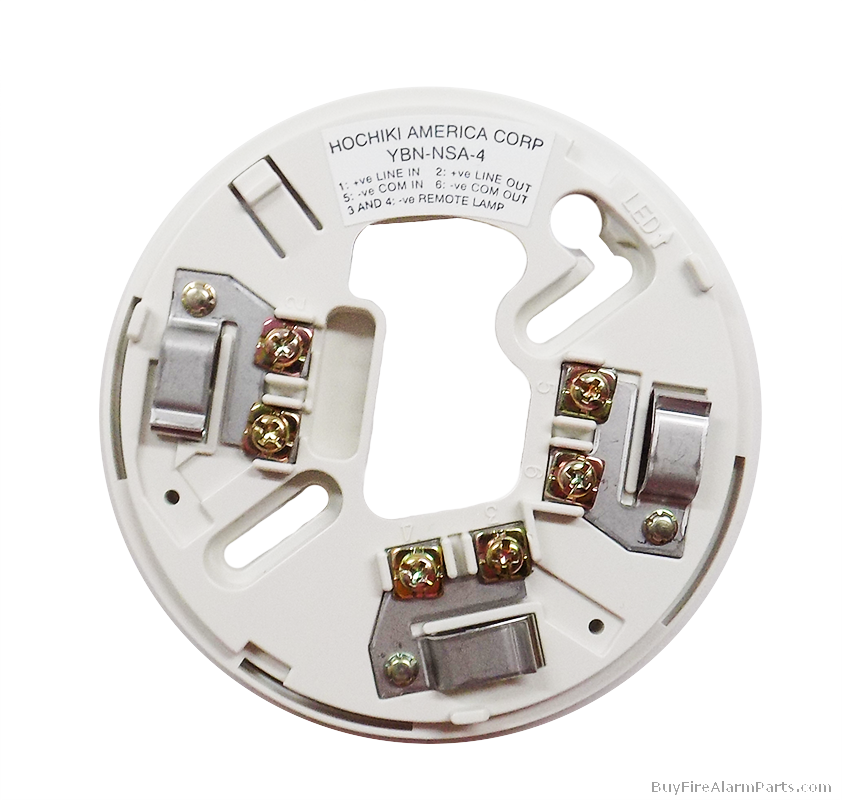 Hochiki YBN-NSA-4 Analog Sensor Base (4-inch)