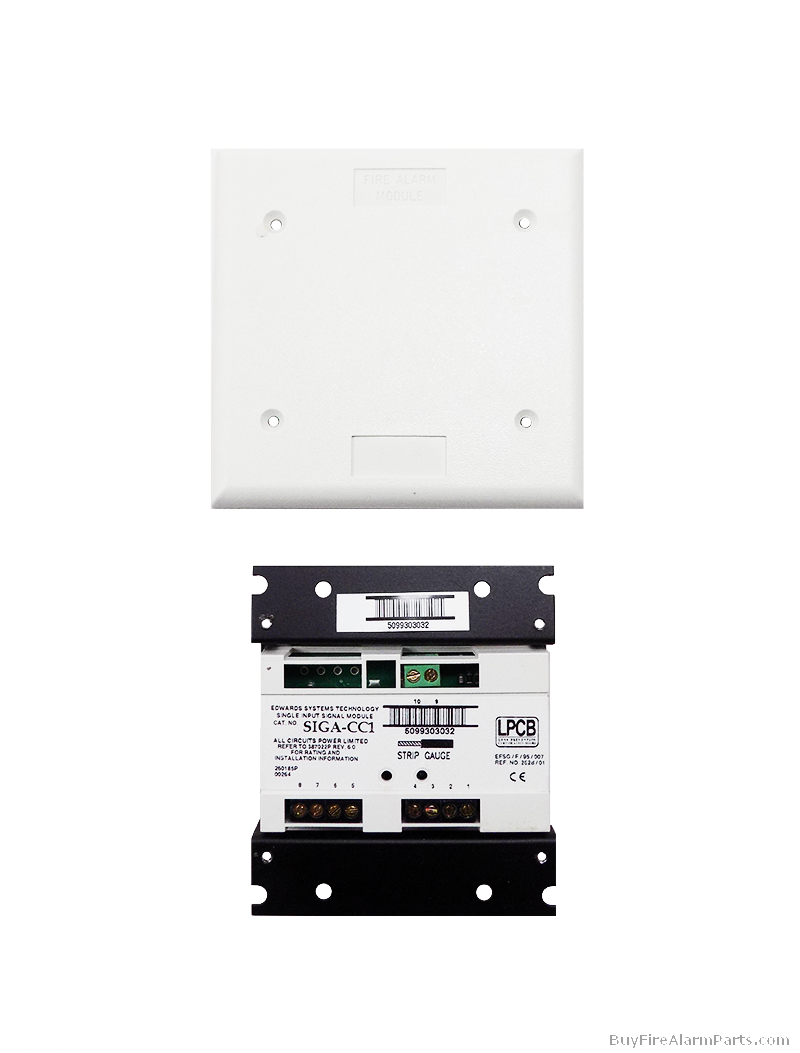 Edwards EST SIGA-CC1 Single Input Signal Module