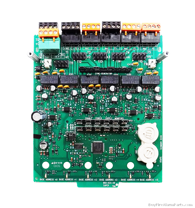 Notifier XP6-C Six-Circuit Supervised Control Module