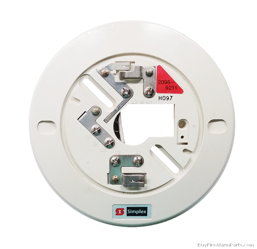 Simplex 2098-9211 Detector Base (flush mount, 2 wire)
