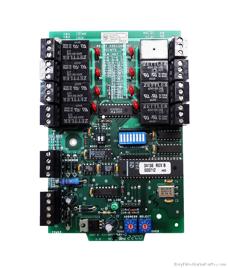 Fire-Lite ACM-8RF Remote Relay Module