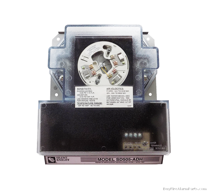 Silent Knight SD505-ADH Analog Addressable Duct Smoke Detector