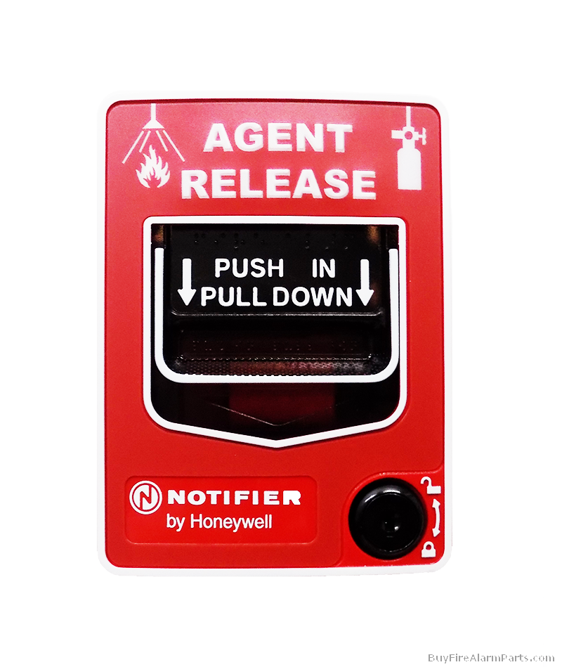 Notifier NBG-12LR Agent Release Manual Pull Station