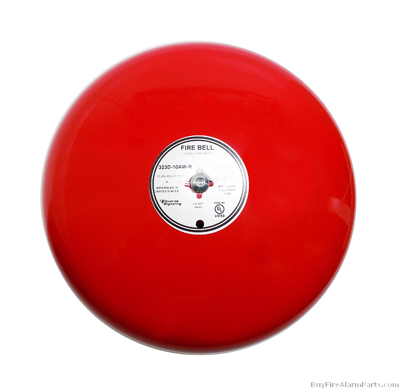 Edwards EST 323D-10AW-R 10-Inch Single Stroke Fire Bell