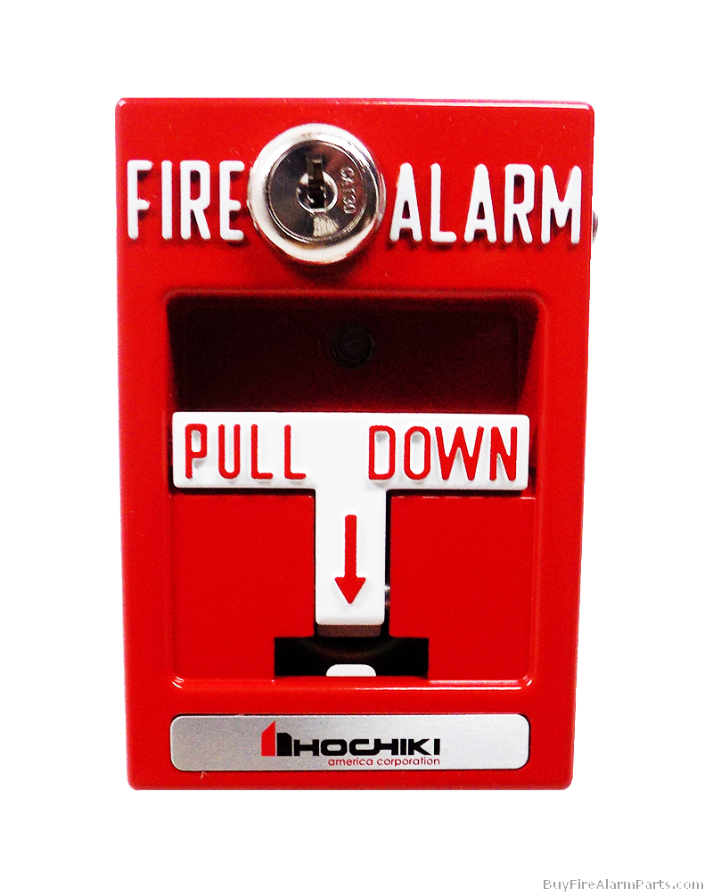 Hochiki DCP-AMS-KL Addressable Manual Pull Station (Single Action, Key ...