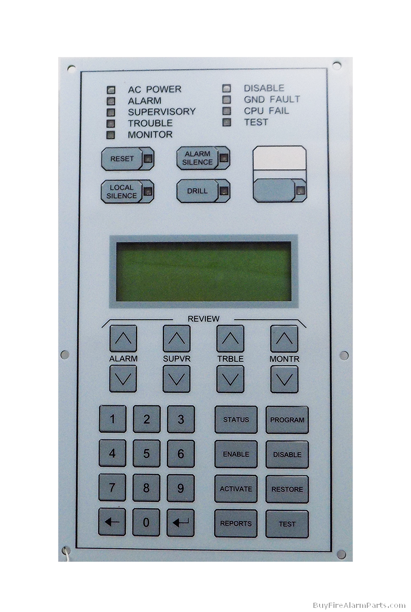 Edwards EST 2-LCD Fire Alarm Display Module