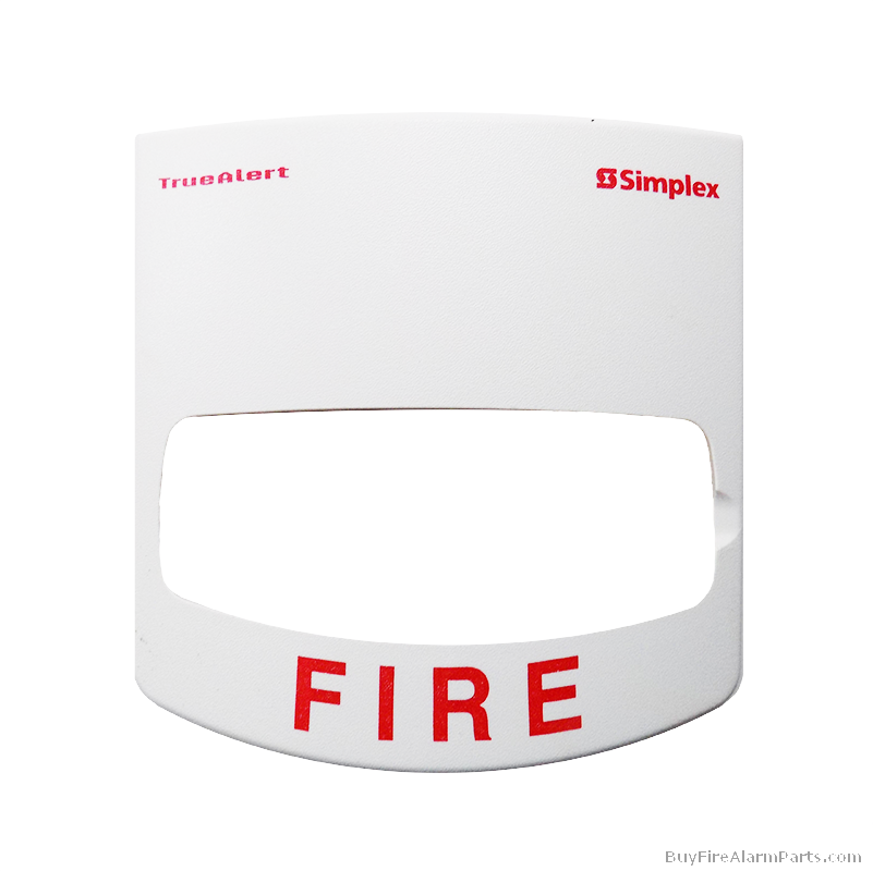 Simplex 4905-9993 White Cover for V/O Strobe