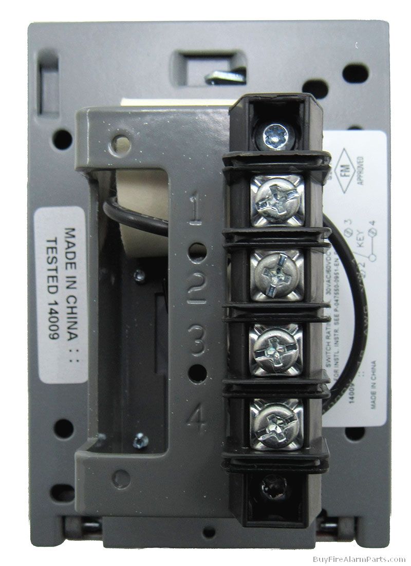 Edwards EST 270P-SPO Fire Alarm Pull Station