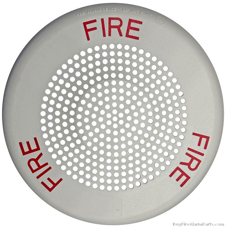 Wheelock ELSPKWC Eaton Eluxa LED High Fidelity Speaker (White)