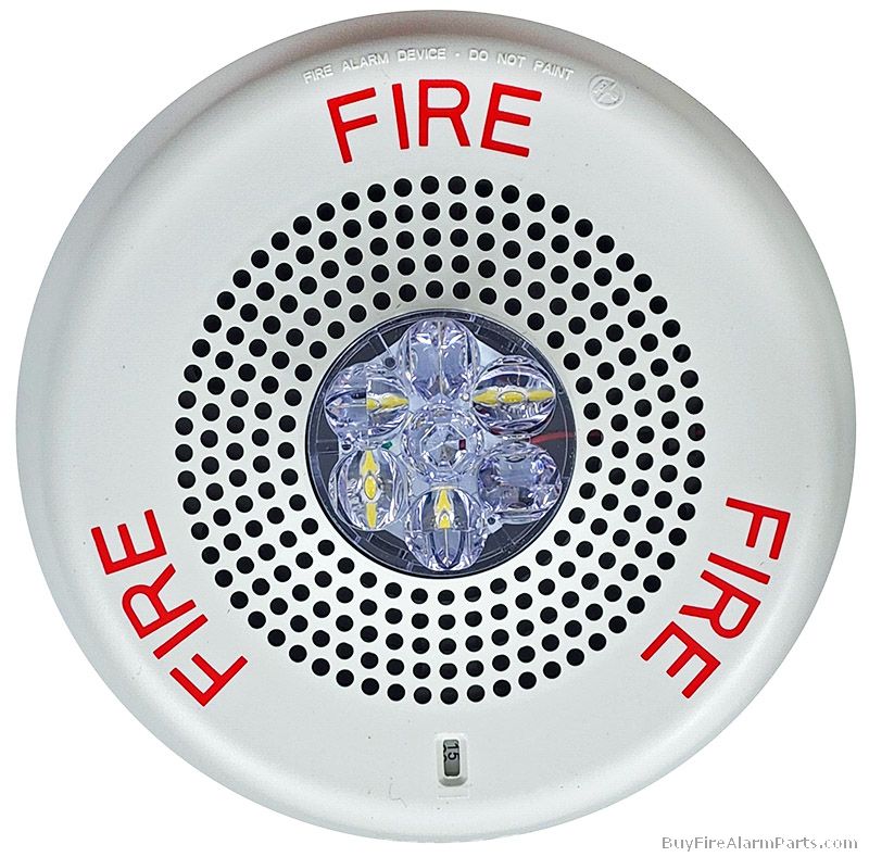 Wheelock ELSPSTWC Ceiling Speaker Strobe (White)