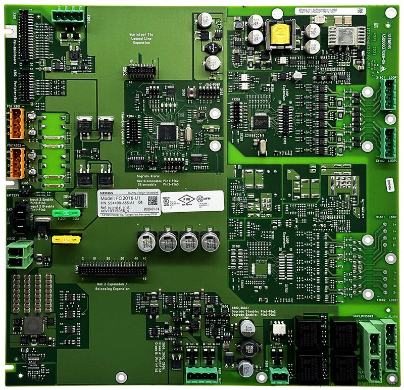 Siemens FC922-US Cerberus PRO Addressable Fire Alarm Control Panel ...