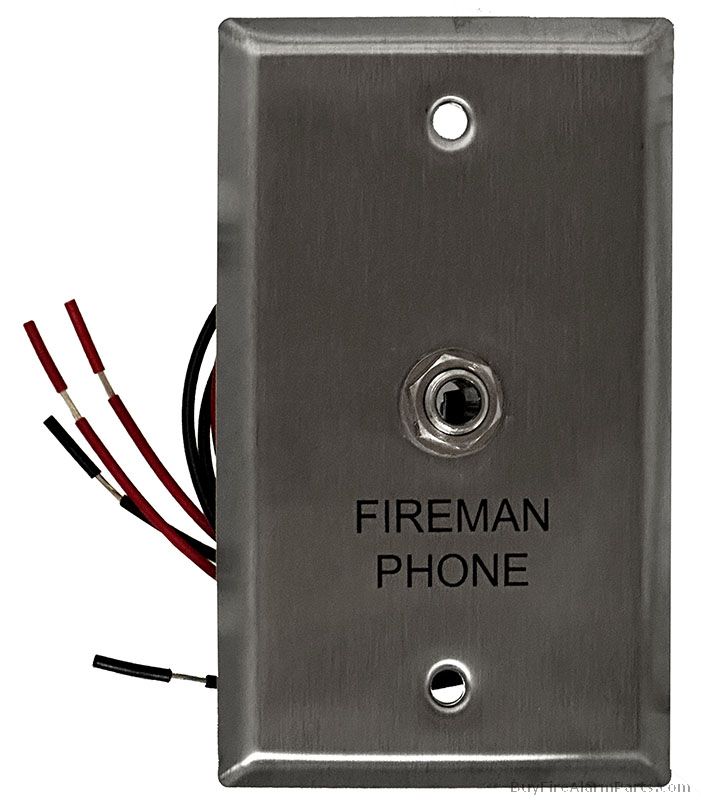 Potter FFT-FPJ Firefighter Telephone Phone Jack