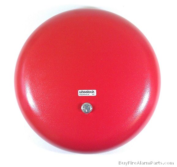 Wheelock MB-G10-24-R Red 10-inch Motor Bell