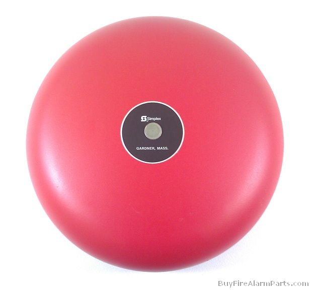 Simplex 2901-9362 10 inch 24v Red Bell
