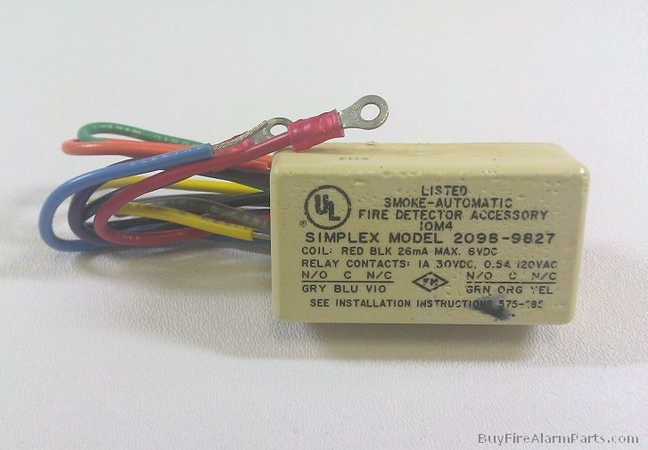 Simplex 2098-9827 Relay