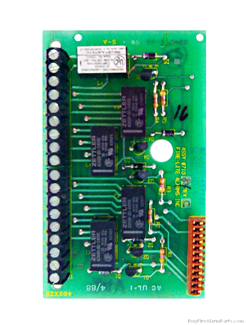 Fire-Lite 4024ZR 24 volt Zone Relay Module