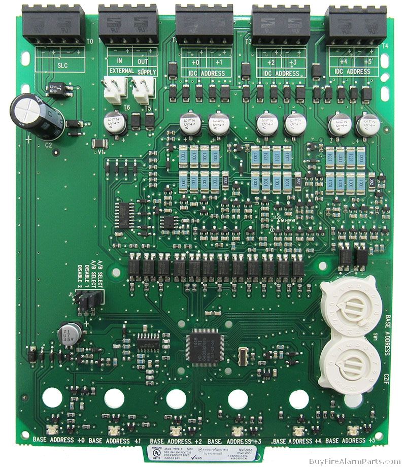 Fire-Lite MMF-302-6 Six Zone Interface Module