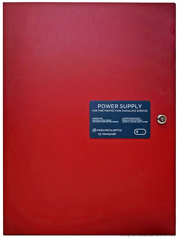 Fire-Lite FL-PS6 Remote Charging Power Supply in Cabinet