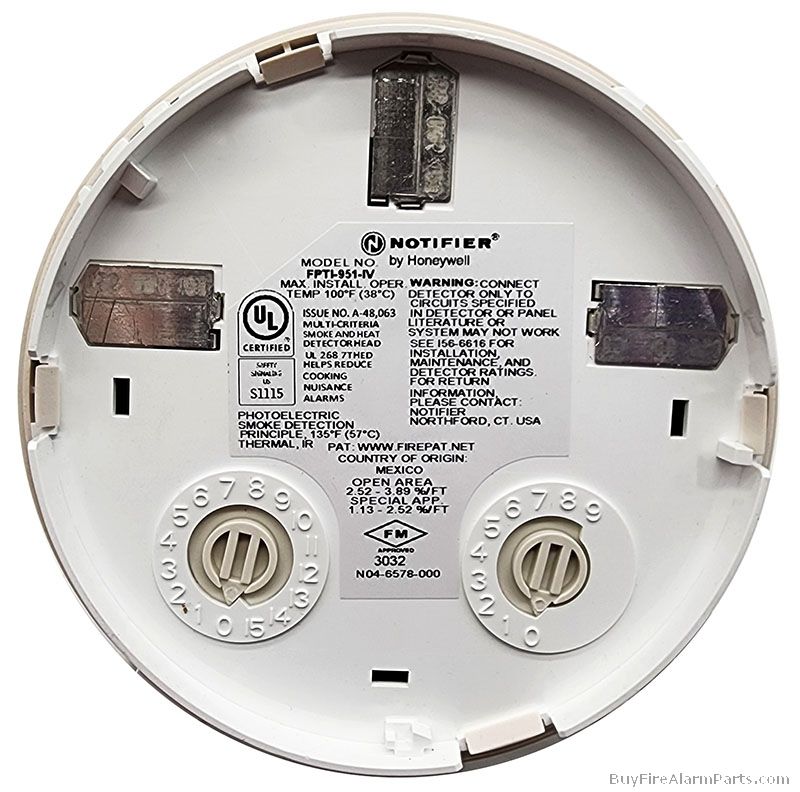 Notifier FPTI-951-IV Multi Criteria Detector (Ivory)